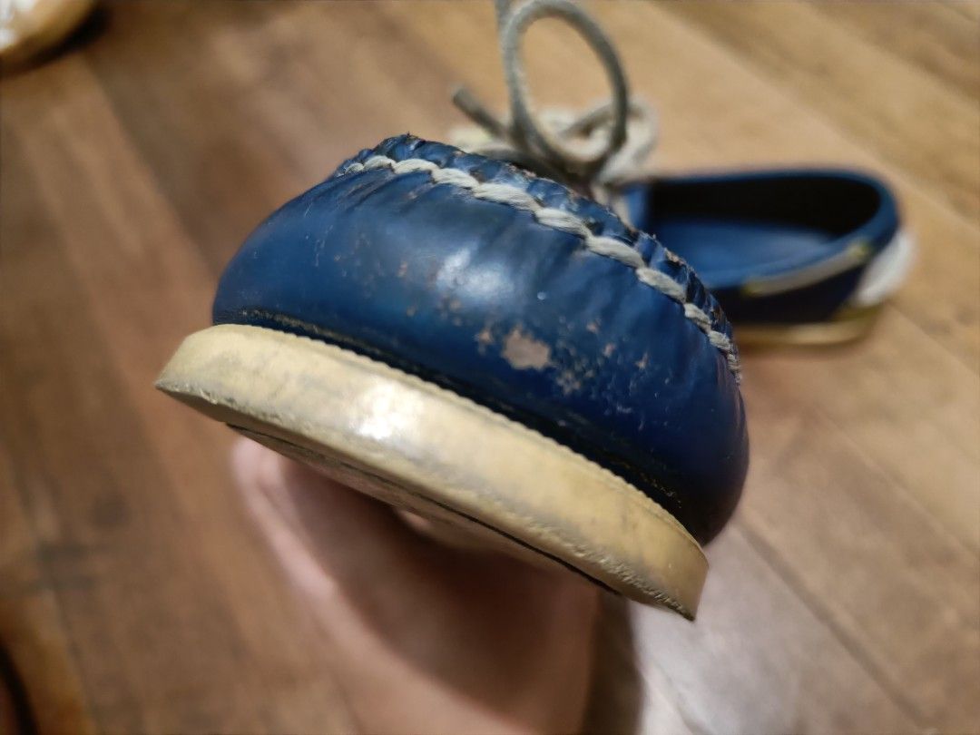 Sebago Docksides Blue Leather, Men's Fashion, Footwear, Casual Shoes on ...