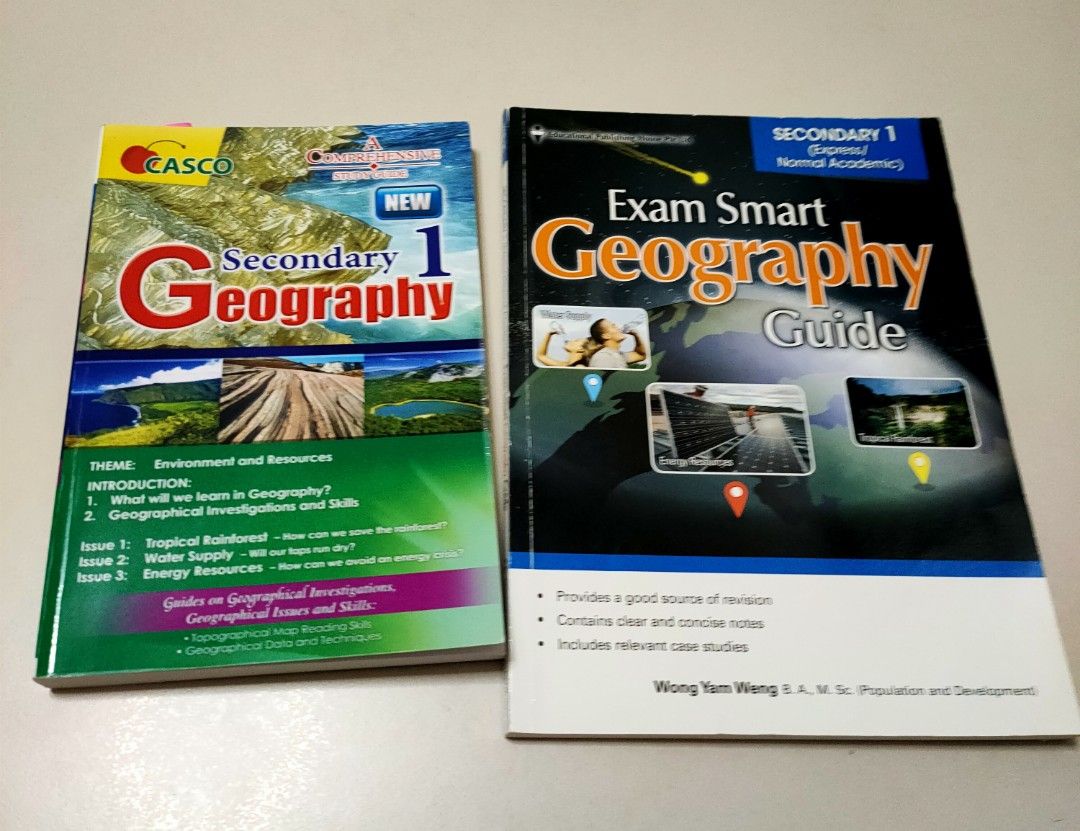 Sec 1 & 2 Geography Reference, Hobbies & Toys, Books & Magazines ...