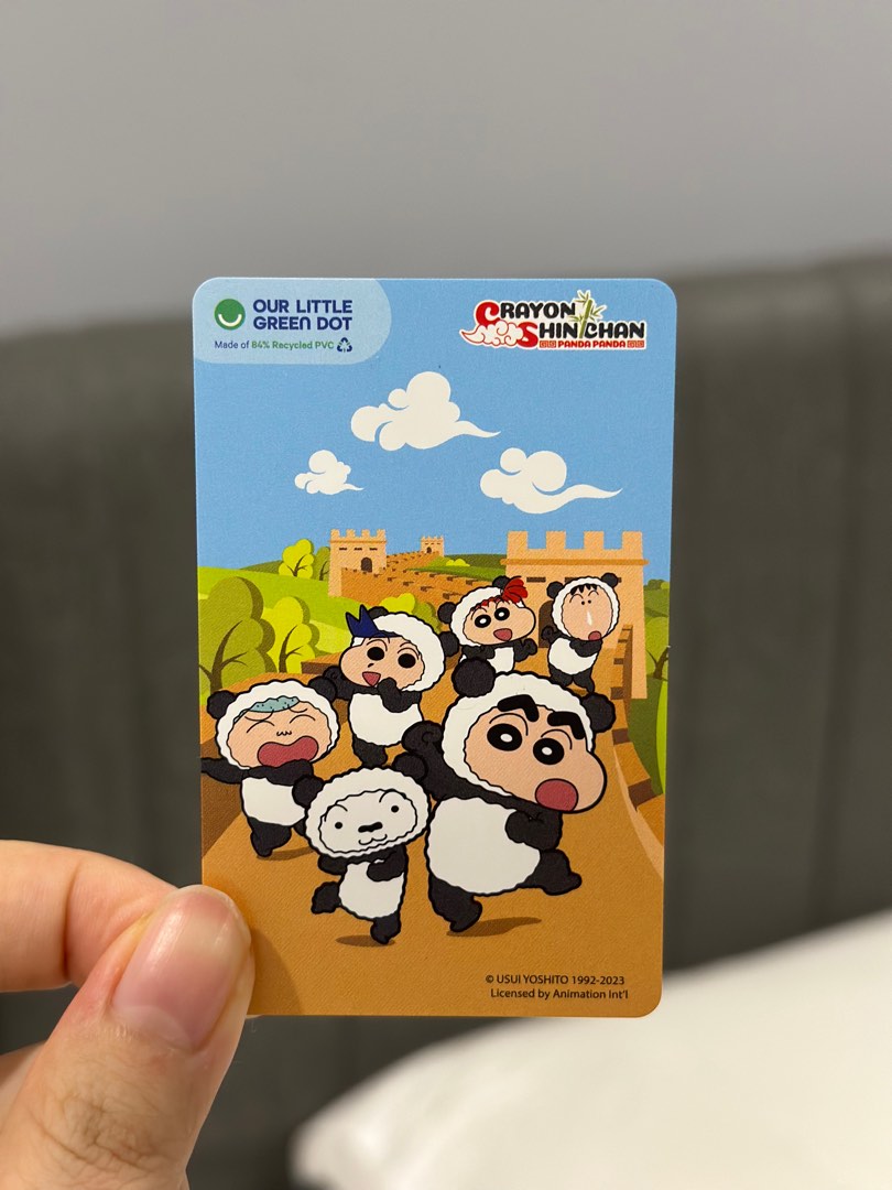 Shin Chan Ezlink card, Hobbies & Toys, Travel, Travel Essentials ...