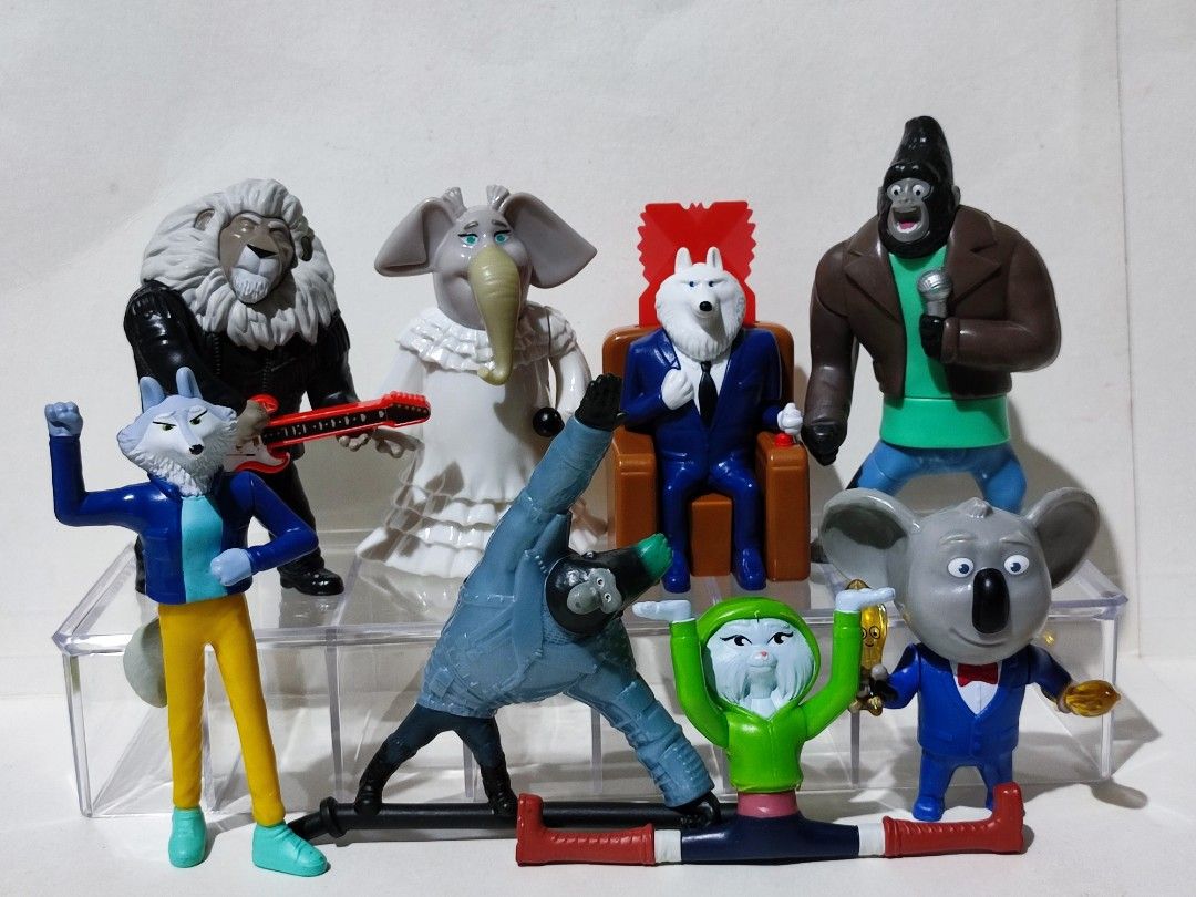 SING Movie Character Toys, Hobbies & Toys, Toys & Games on Carousell