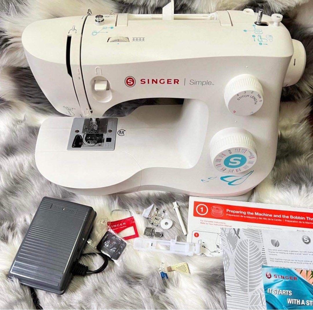 Singer 3337 sewing machine, Furniture & Home Living, Home Improvement ...