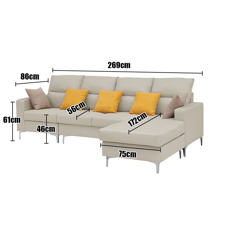 Sofa L-Shaped Sofa Home Sofa Living Room Sofa - Free delivery and installation, Furniture & Home ...