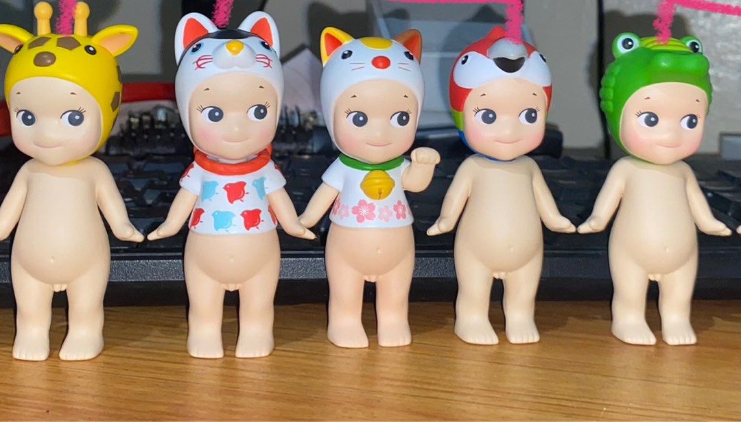 Sonny Angel Jpgl Lucky Cat w Guardian Dog Set Only, Hobbies & Toys ...