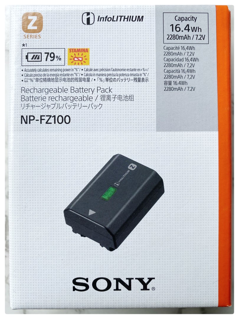 Sony NP-FZ 100 battery with dual battery USB charger., Photography, Photography Accessories ...