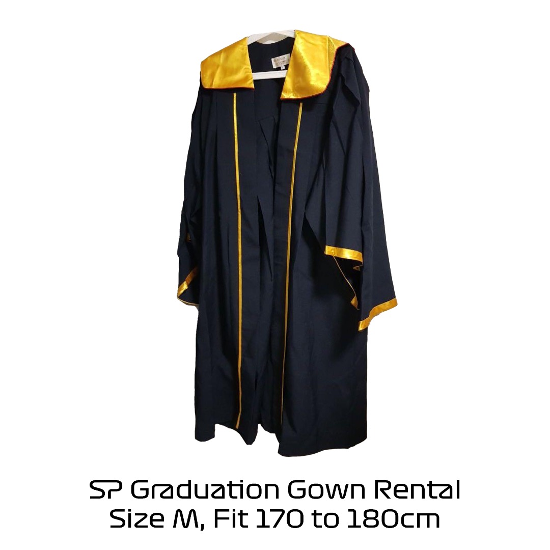 SP Graduation Gown Rental, Men's Fashion, Tops & Sets, Formal Shirts on Carousell