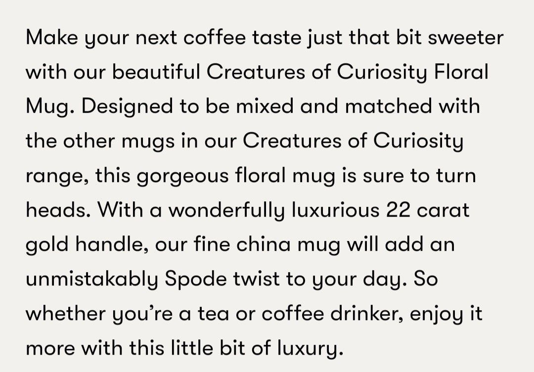 Spode Creatures of Curiosity mug, Furniture & Home Living, Kitchenware & Tableware, Coffee & Tea ...
