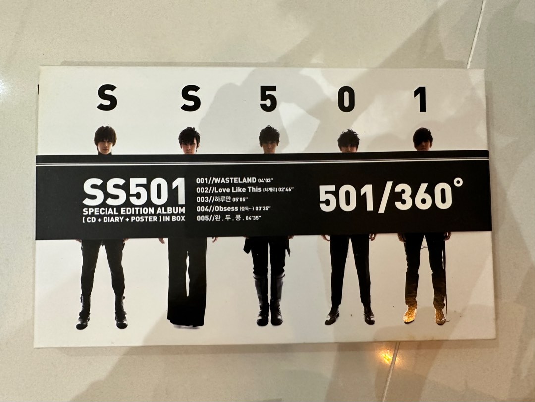 SS501 Special Album, Hobbies & Toys, Music & Media, CDs & DVDs on Carousell