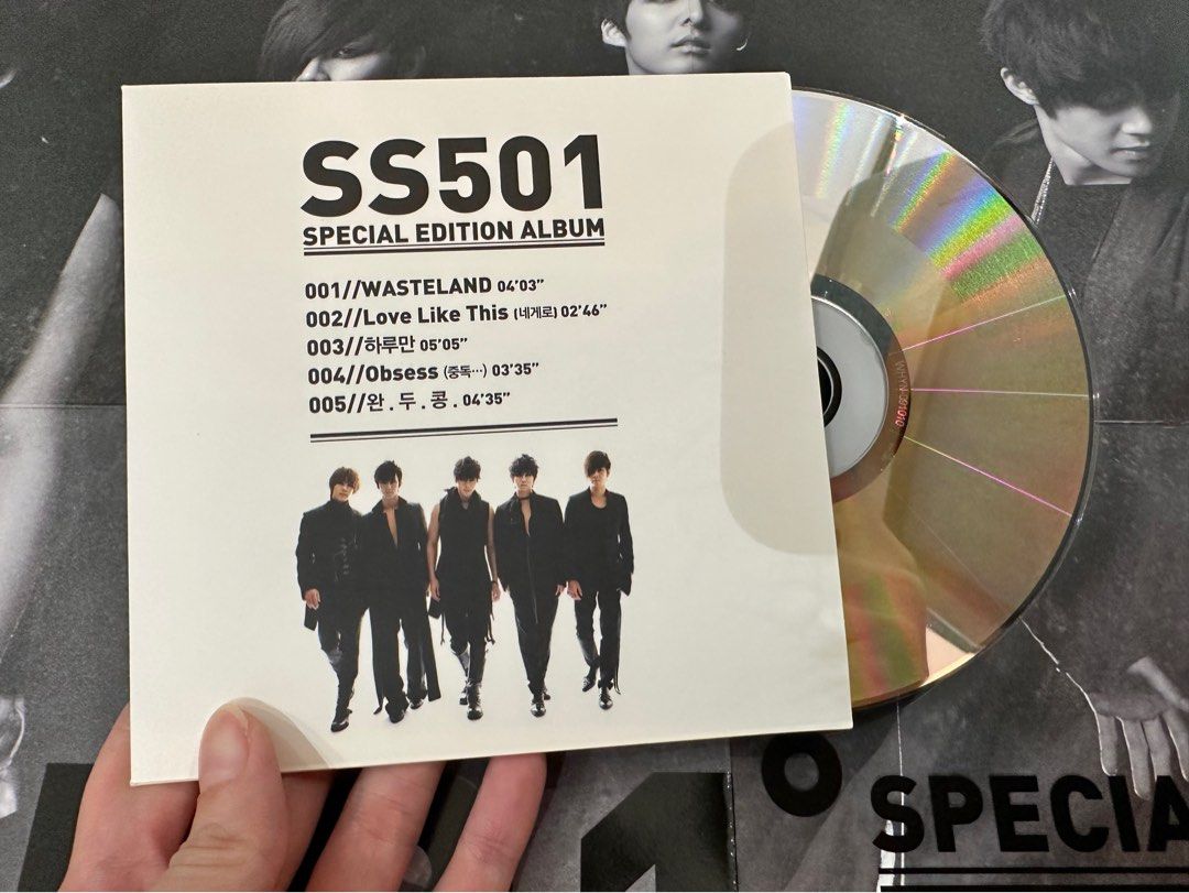 SS501 Special Album, Hobbies & Toys, Music & Media, CDs & DVDs on Carousell