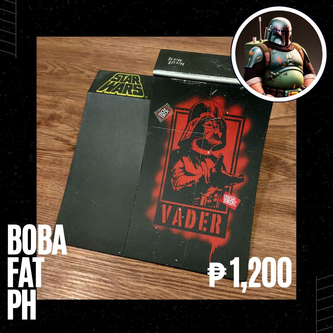 Star Wars Darth Vader Tech Deck Ramp, Hobbies & Toys, Toys & Games on Carousell