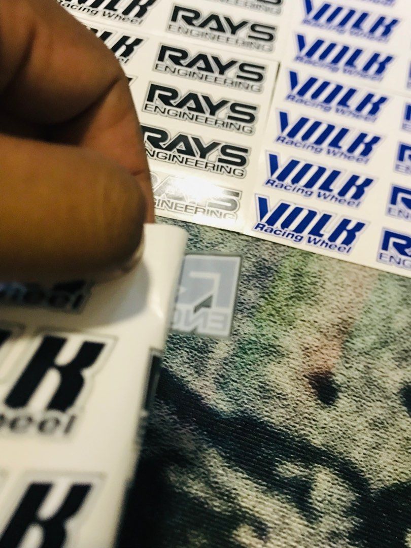 Stiker volk rays te37, Hobbies & Toys, Stationery & Craft, Craft ...