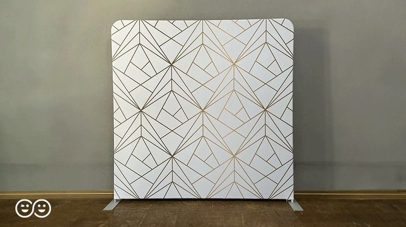 Stretchable Fabric Backdrop for RENT, Lifestyle Services, Event & Party ...