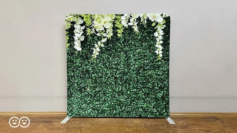Stretchable Fabric Backdrop for RENT, Lifestyle Services, Event & Party ...