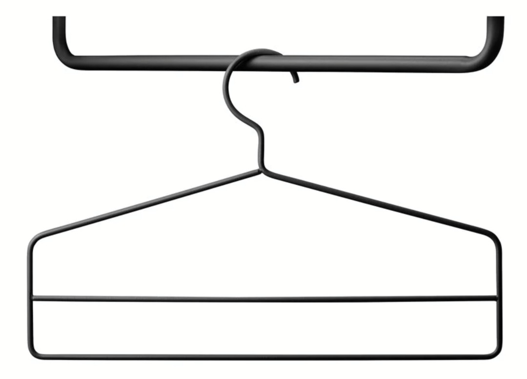 String Furniture hanger set, 4 pcs, black, Furniture & Home Living ...