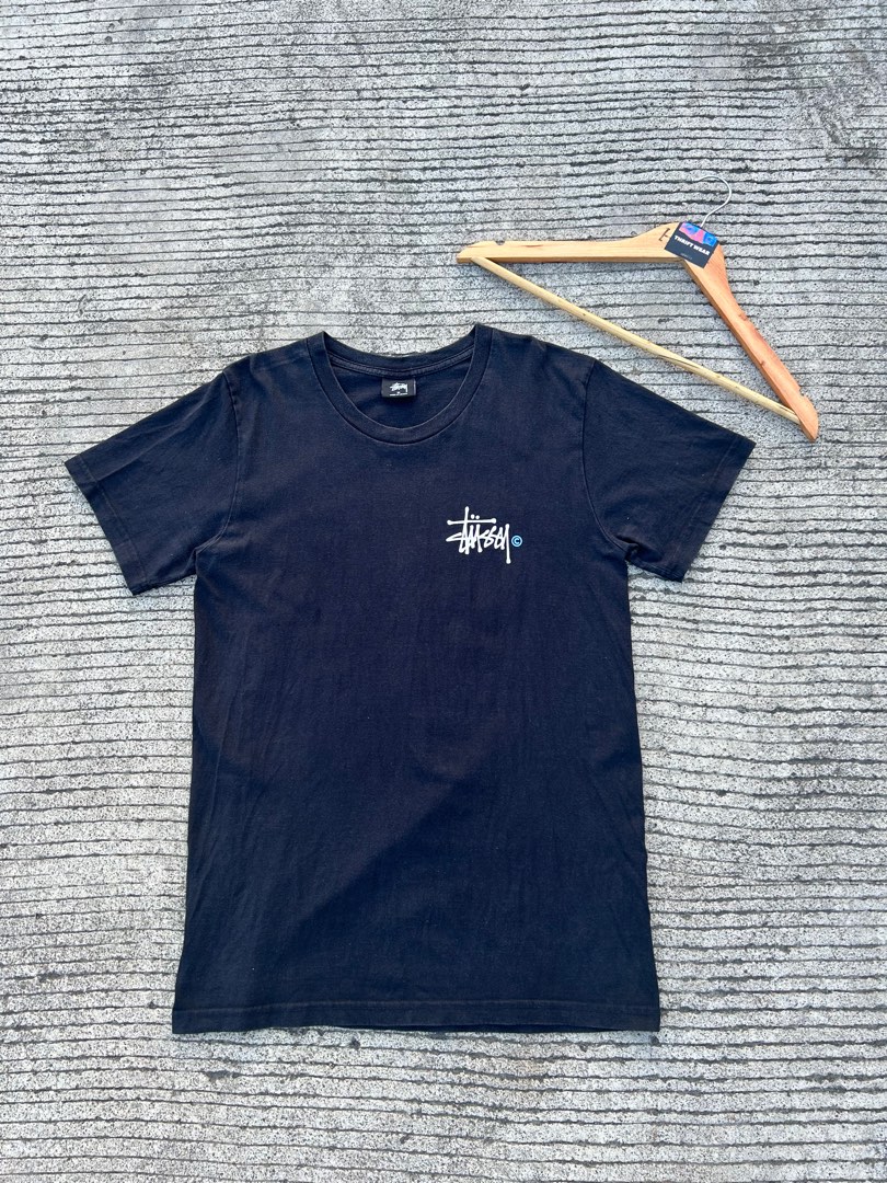STUSSY BASIC LOGO, Men's Fashion, Tops & Sets, Tshirts & Polo Shirts on ...