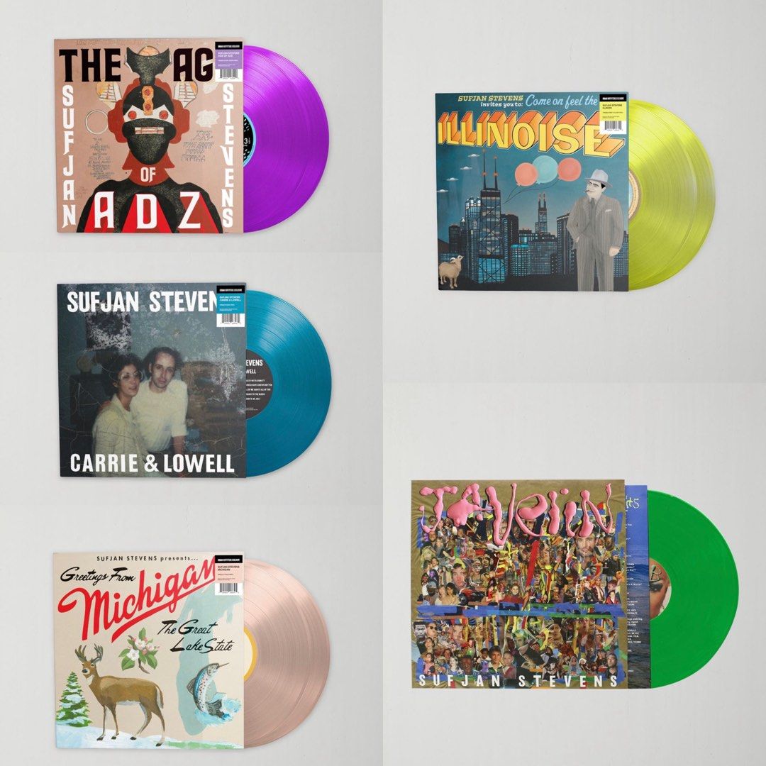 Sufjan Stevens - michigan, carrie & lowell, illinois,age of adz ...