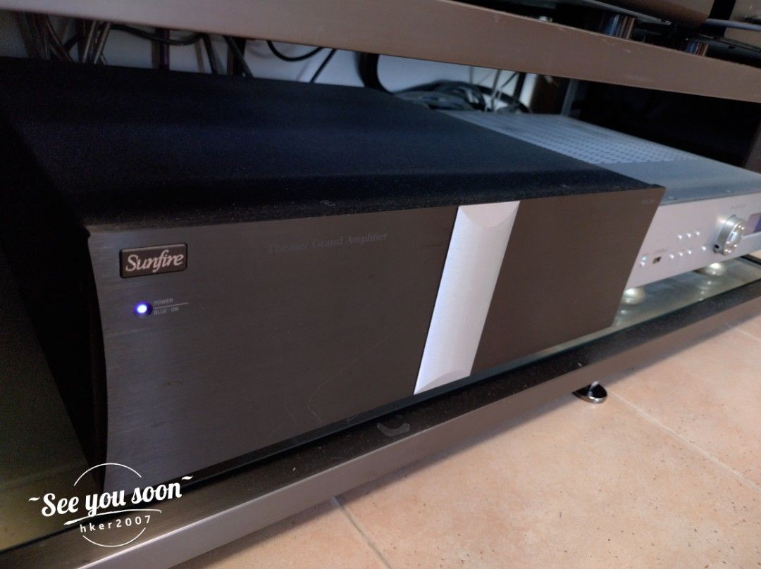 Sunfire TGA-7401 Theater Grand Amplifier, 家庭電器, 電視 & 其他娛樂, 娛樂系統及智能家居產品 ...
