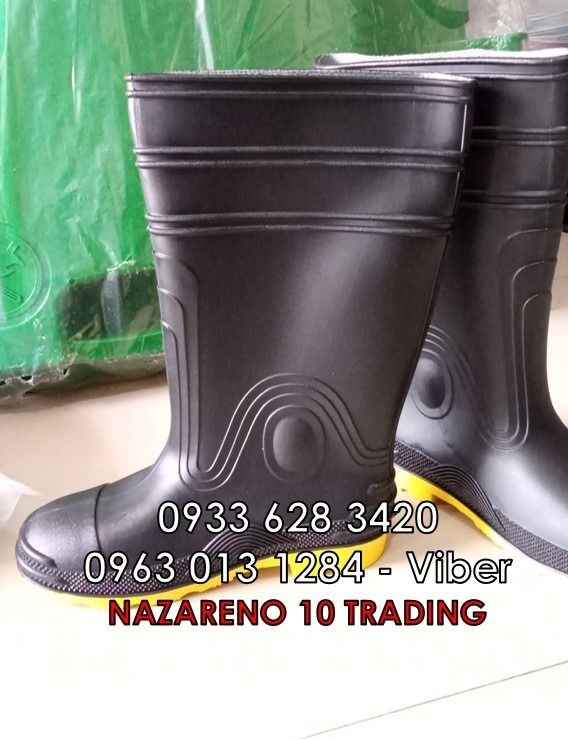 Super Tuff Safety Boots with Steel Toe, Looking For on Carousell