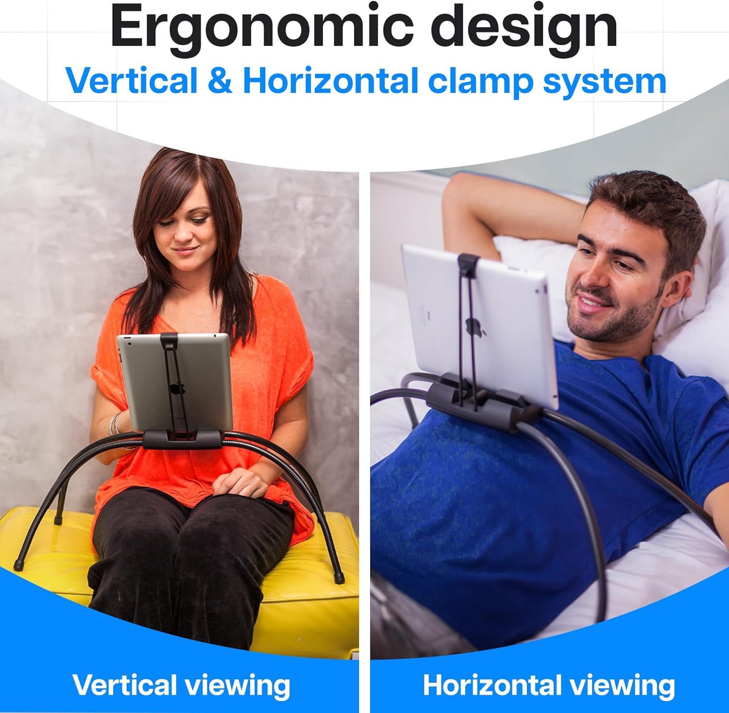 Tablift Tablet Stand for the Bed, Sofa, or Any Uneven Surface - By ...