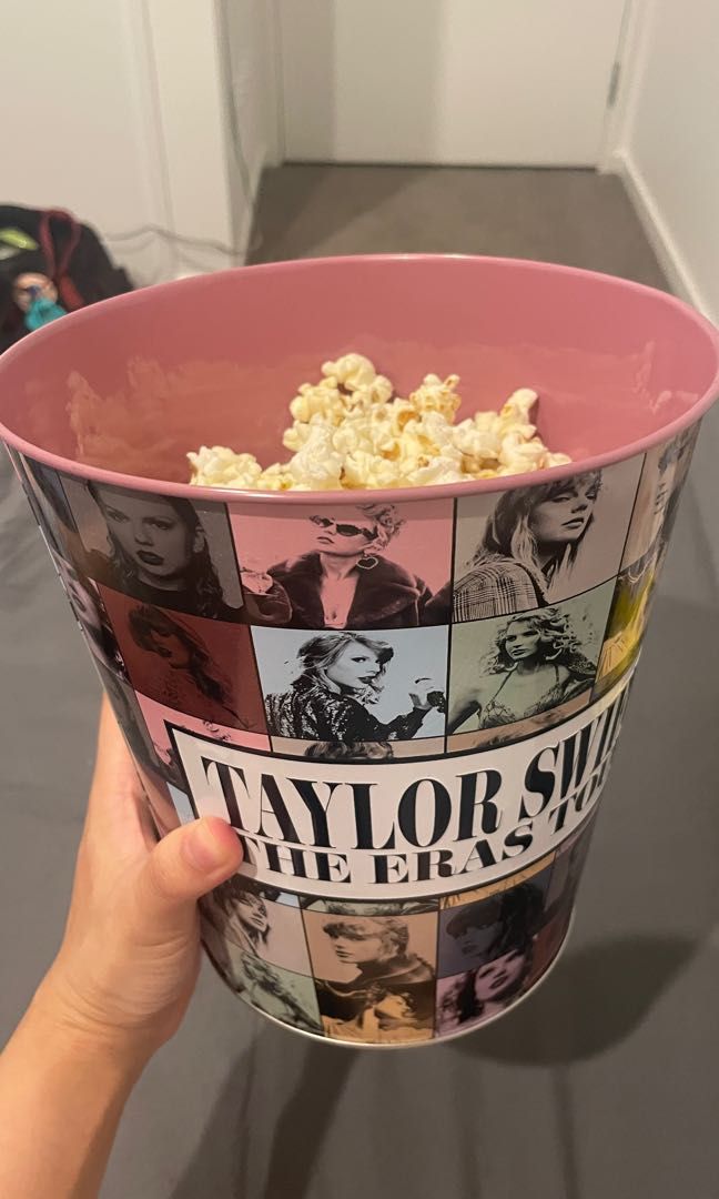 Taylor Swift Eras Tour Popcorn Bucket, Hobbies & Toys, Memorabilia ...