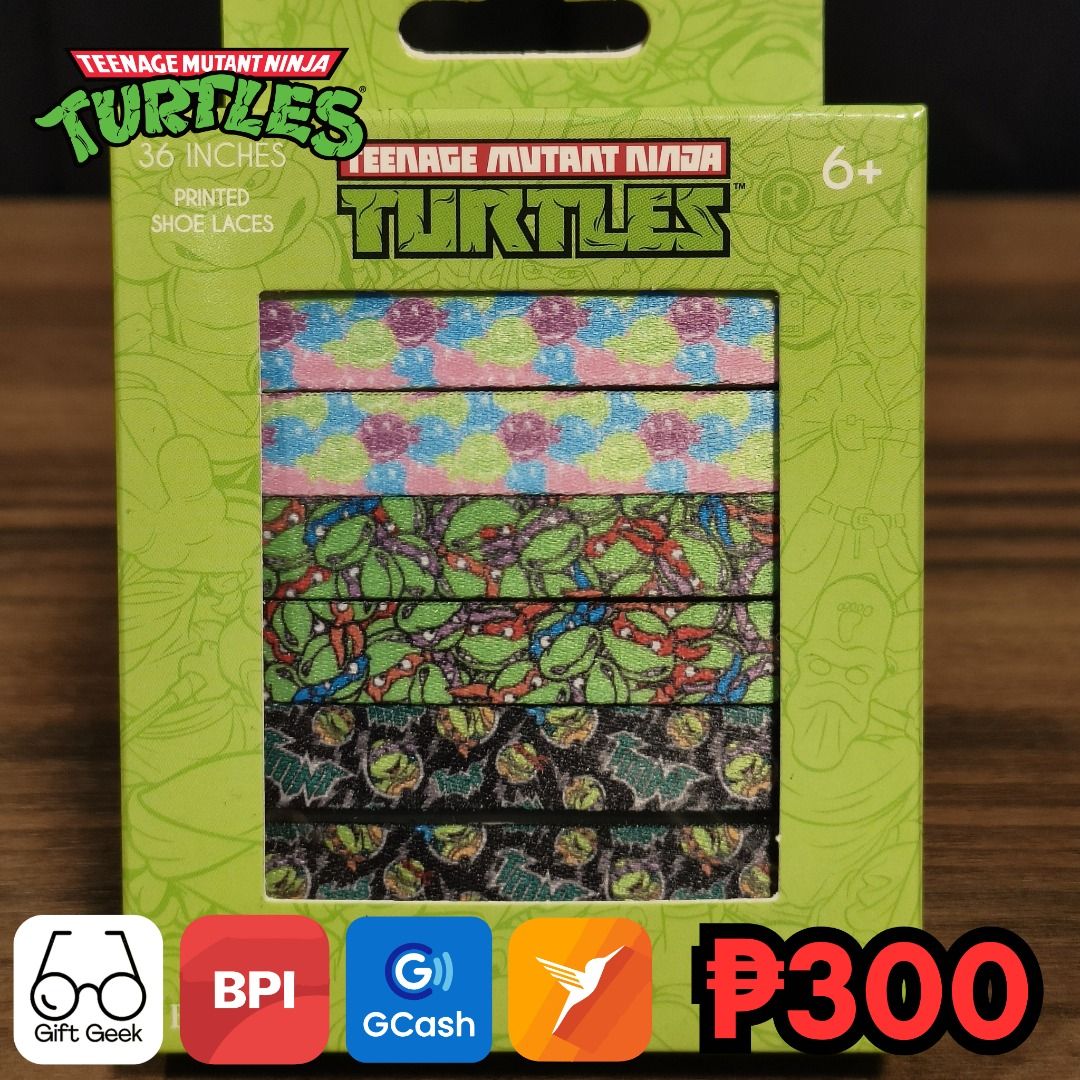 Teenage Mutant Ninja Turtles TMNT Shoe Laces, Men's Fashion, Footwear ...