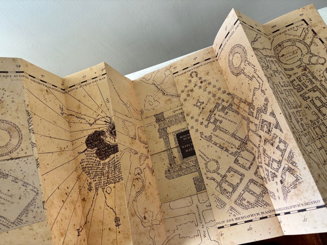 The Marauders Map from The Wizarding World of Harry Potter, Hobbies ...