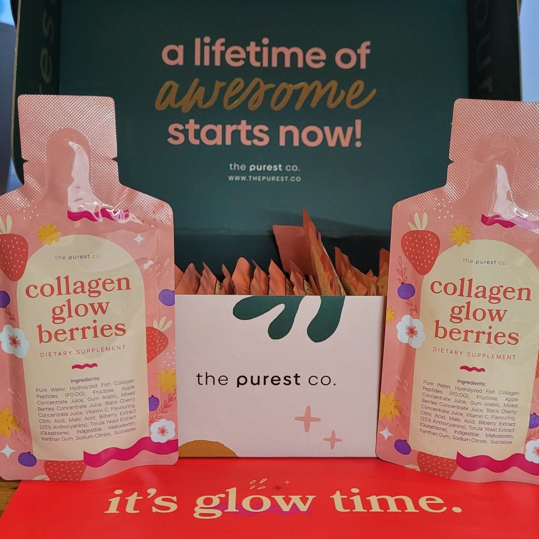 The Purest Co. Collagen Glow Berries (30 Sachets) [Local Authentic ...