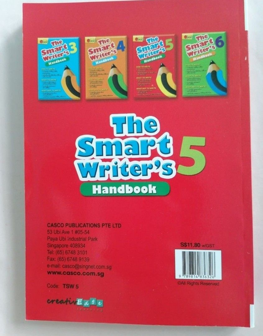 The Smart Writer's Handbook 5 (Free delivery), Hobbies & Toys, Books & Magazines, Fiction & Non ...