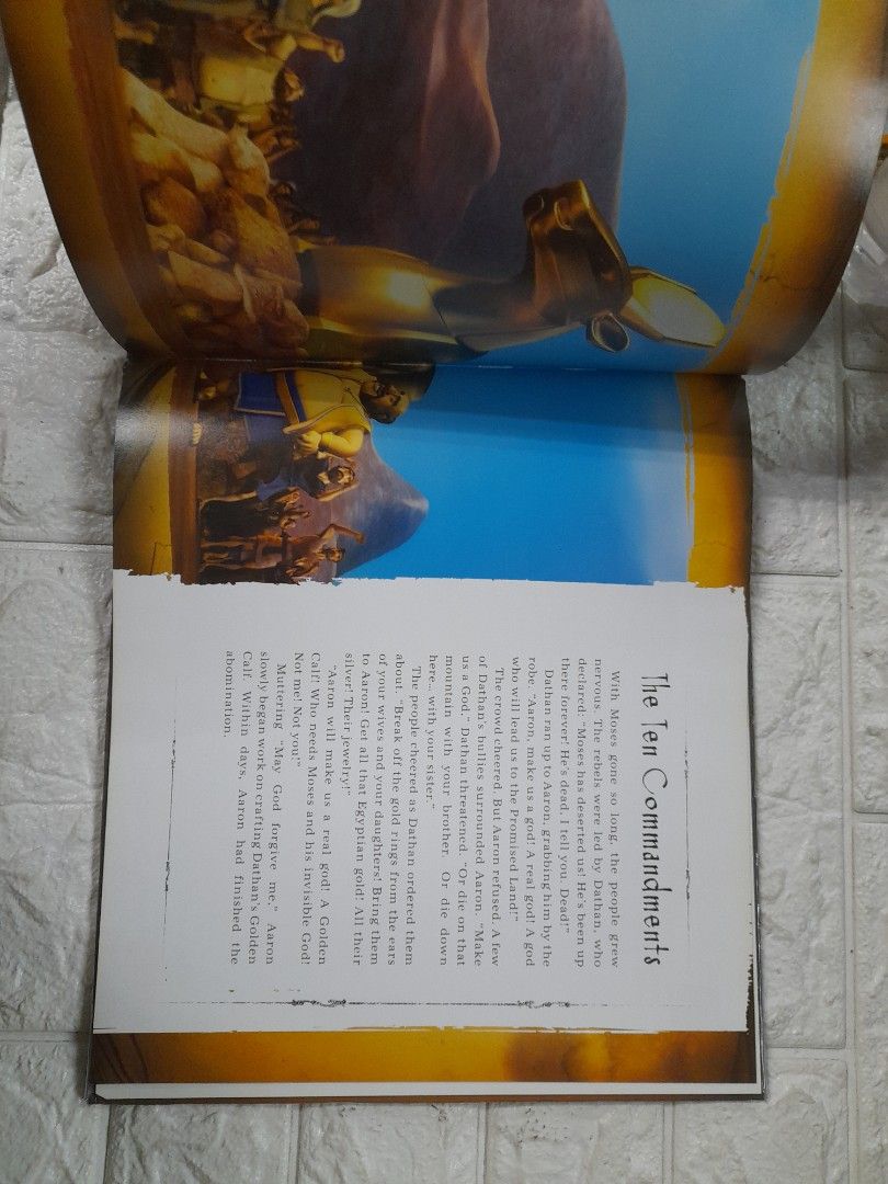 The Ten Commandments Movie Storybook, Hobbies & Toys, Books & Magazines ...