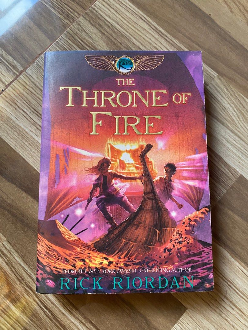 The Throne of Fire by Rick Riordan, Hobbies & Toys, Books & Magazines ...