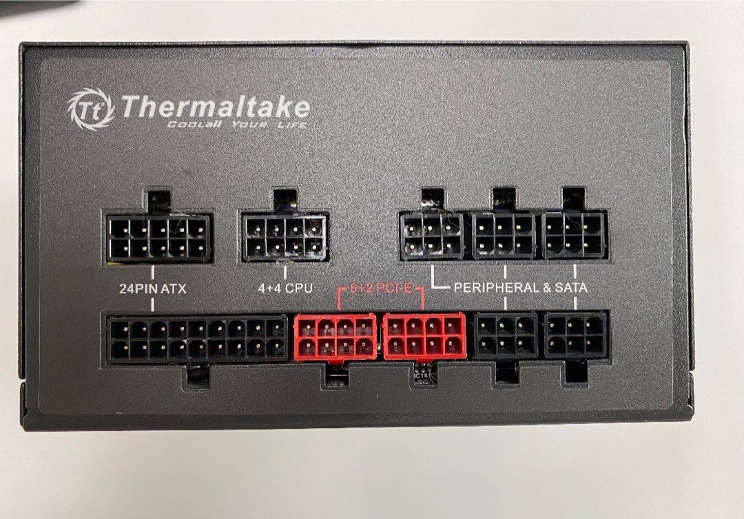Thermaltake Fully Modular 850W, Computers & Tech, Parts & Accessories ...