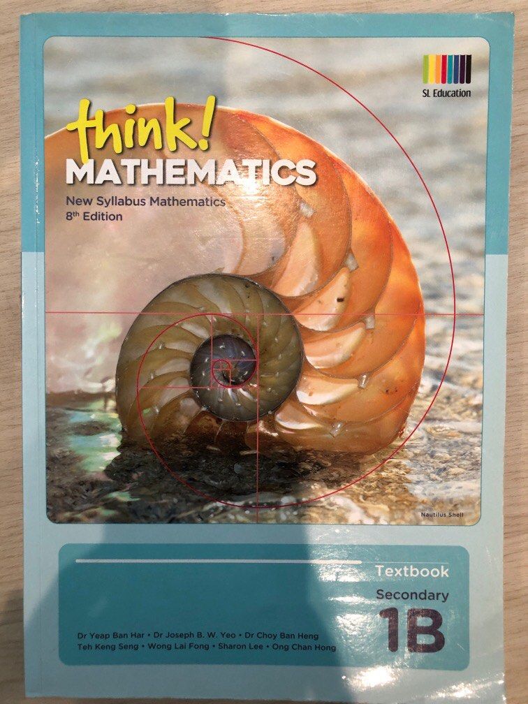 Think! Mathematics textbook Secondary 1A and 1B, Hobbies & Toys, Books ...