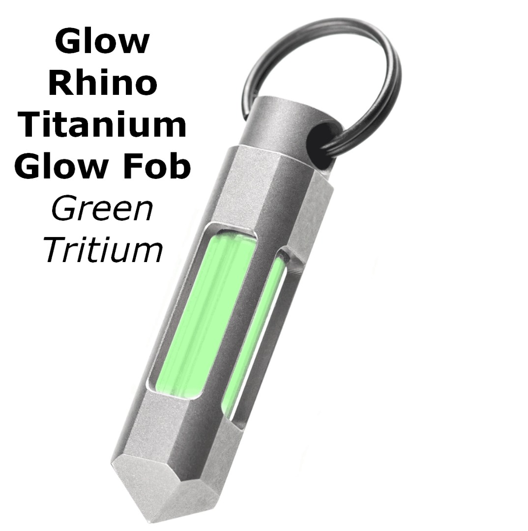 Titanium Tritium Glow Fob (Green tritium), Furniture & Home Living ...
