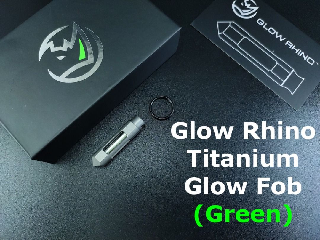 Titanium Tritium Glow Fob (Green tritium), Furniture & Home Living ...