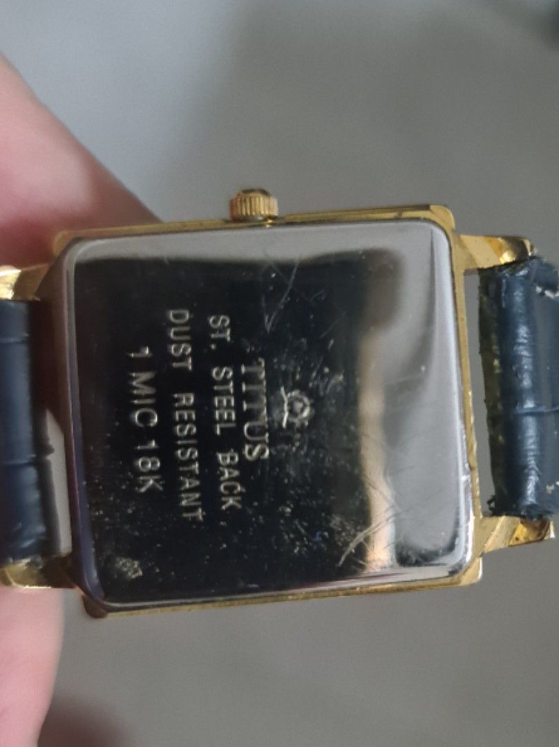 Solvil Titus Gold Watch, Luxury, Watches on Carousell