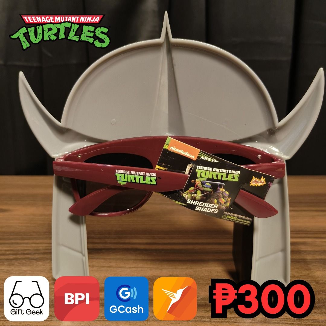 TMNT Shredder Shades Teenage Mutant Ninja Turtles, Men's Fashion ...