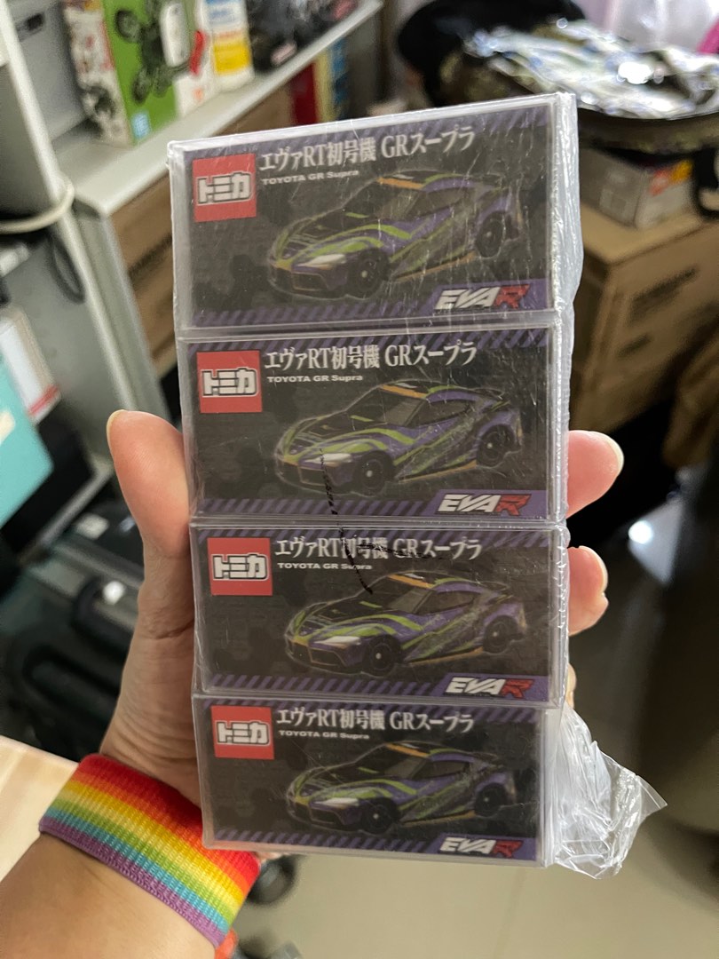 Tomica Eva racing GR supra EVAR, 興趣及遊戲, 玩具 & 遊戲類 - Carousell