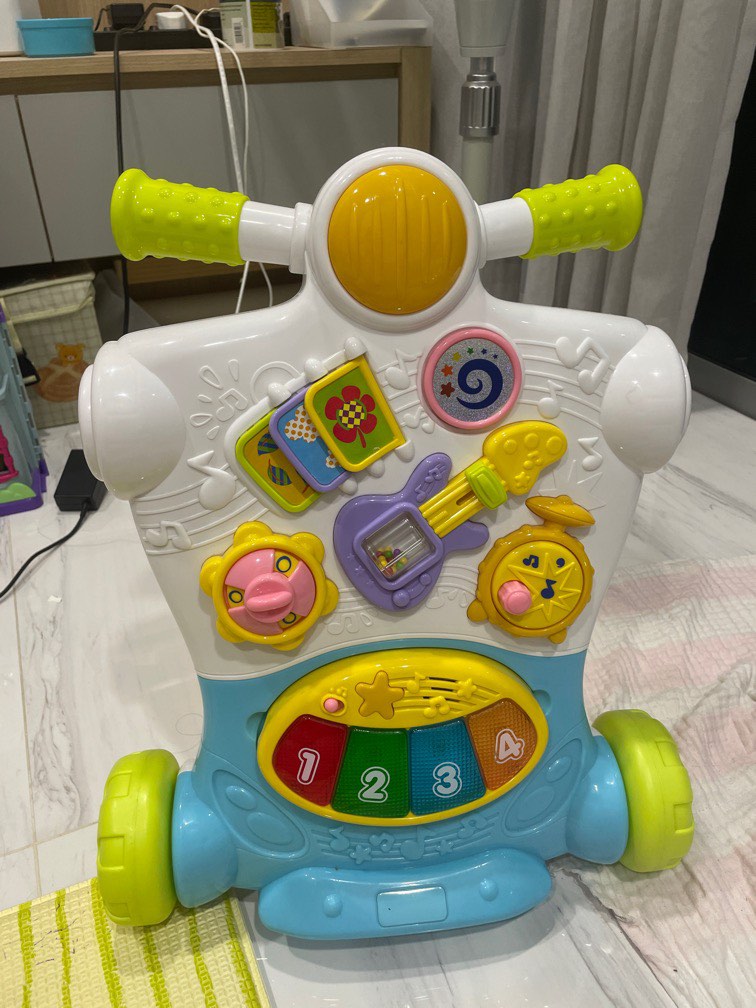 Top Tots 3 in 1 Walker Ride On, Babies & Kids, Infant Playtime on Carousell