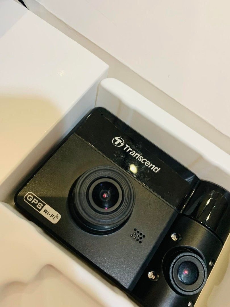 Transcend DrivePro 550 Dashcam 64GB TS-DP550B-64G, Photography, Video ...