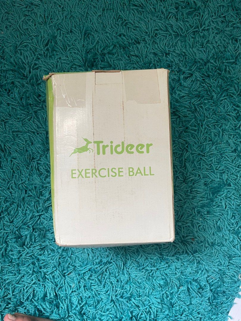 Trideer Exercise Ball Black 65cm, Sports Equipment, Other Sports ...
