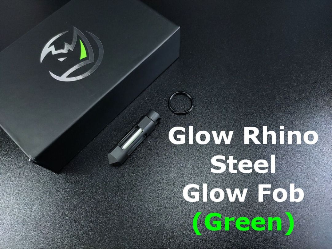 Tritium Glow Fob (Steel, Green Tritium), Everything Else, Others on ...