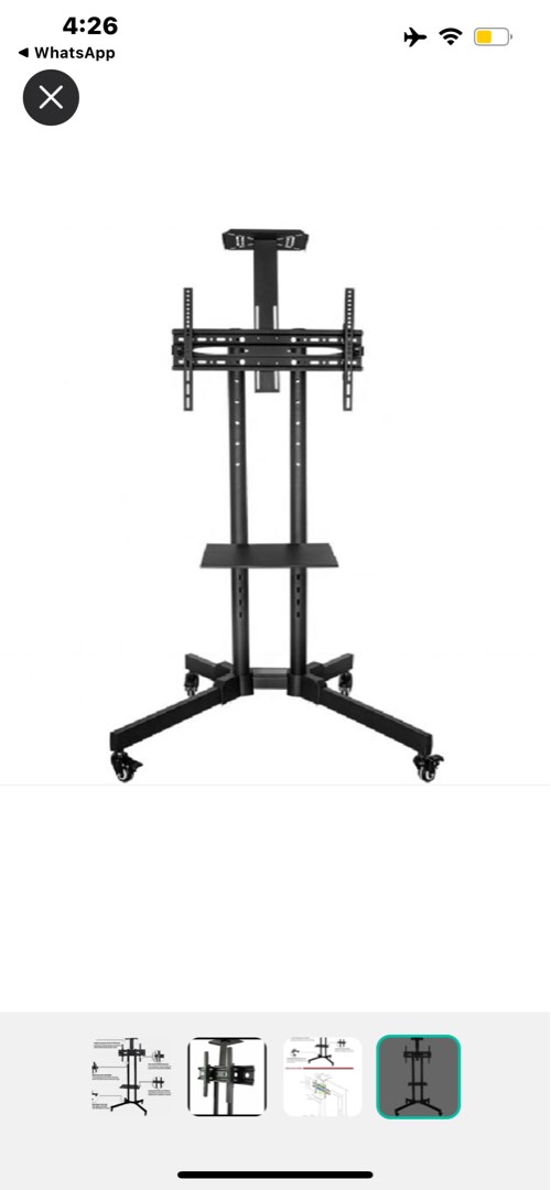 TV Standing Mount (rollable), TV & Home Appliances, TV & Entertainment ...