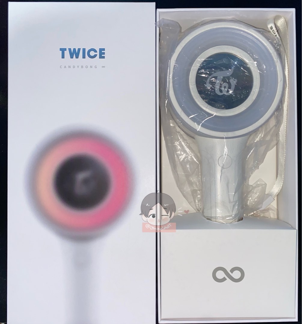 Twice Official Lightstick Ver. 3 - Candybong Infinity, Hobbies & Toys ...