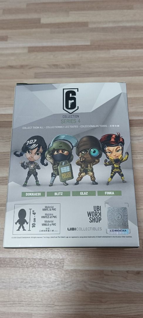 Ubisoft Ubi Collectibles Rainbow 6 Siege Series 4 Dokkaebi Vinyl ...