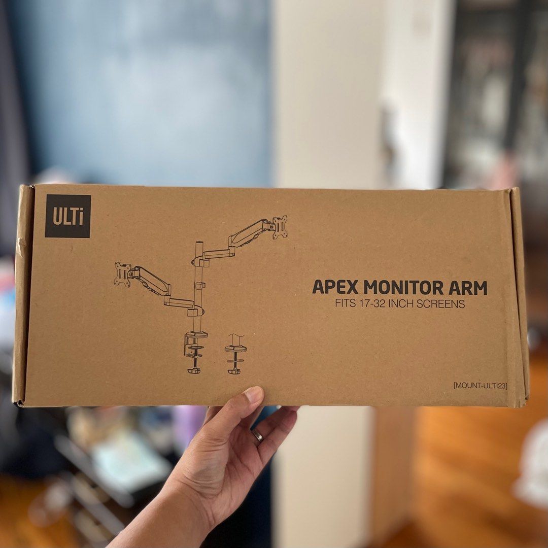 ULTi Apex Monitor Arm / Fits 17 - 32 inch Screens, Computers & Tech ...