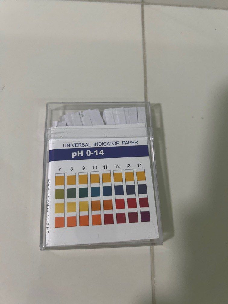 Universal Indicator Paper, Health & Nutrition, Medical Supplies & Tools ...