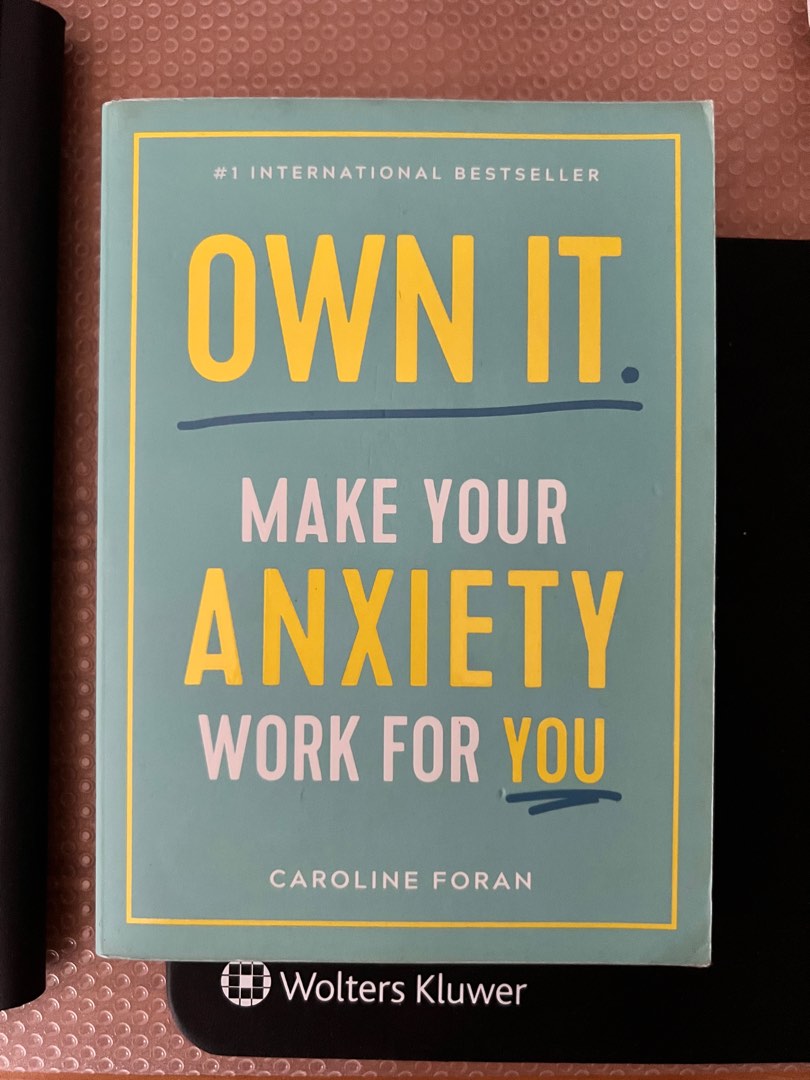 Unread Book: Own It. Make your Anxiety Work for You, Hobbies & Toys ...