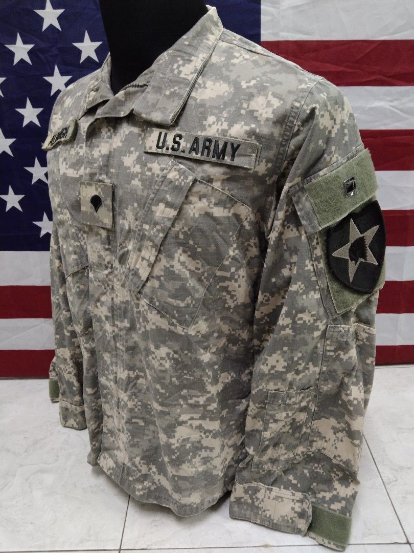 US Army Combat Uniform (ACU20), Men's Fashion, Coats, Jackets and ...