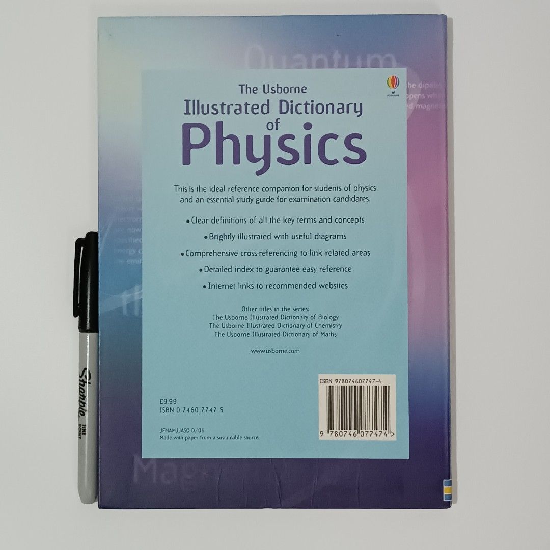 Usborne Illustrated Dictionary of Physics, Hobbies & Toys, Books ...