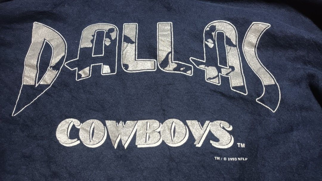 Vintage 90s Dallas Cowbows by Nutmeg, Men's Fashion, Tops & Sets ...