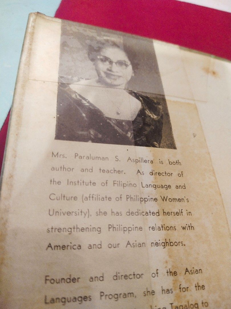 vintage "Basic Tagalog"/For foreigners & non-tagalogs/Paraluman S ...